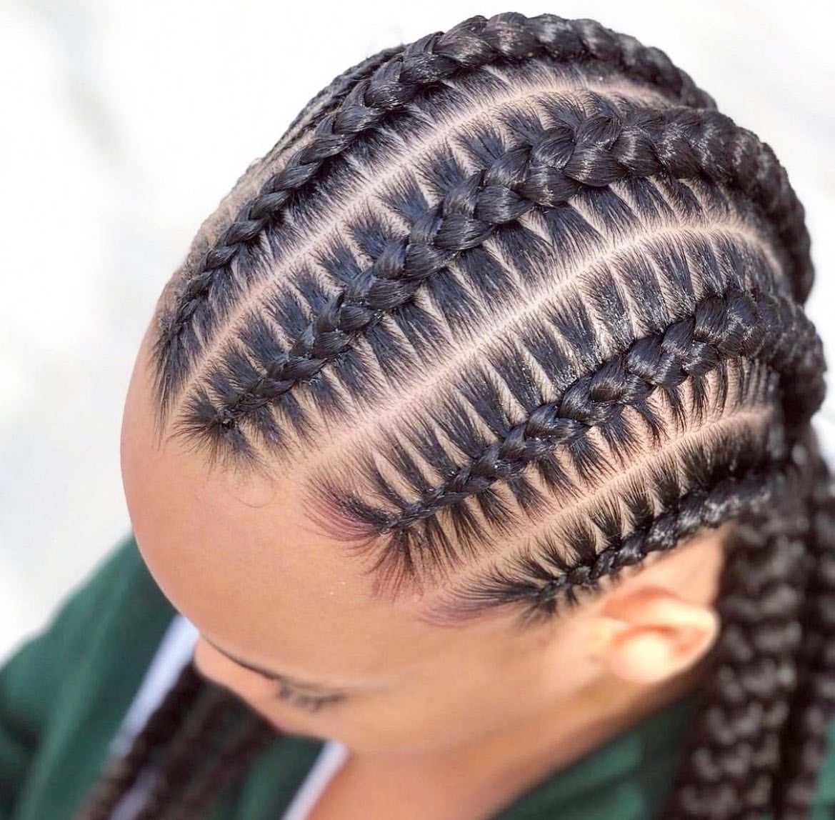 Glamorous & Chic Black Braided Hairstyles to Try Now! - OD9JASTYLES