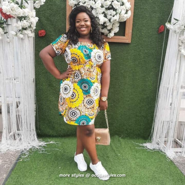 How To Look Attractive Short Ankara Dresses As A Working Class Lady (2 ...