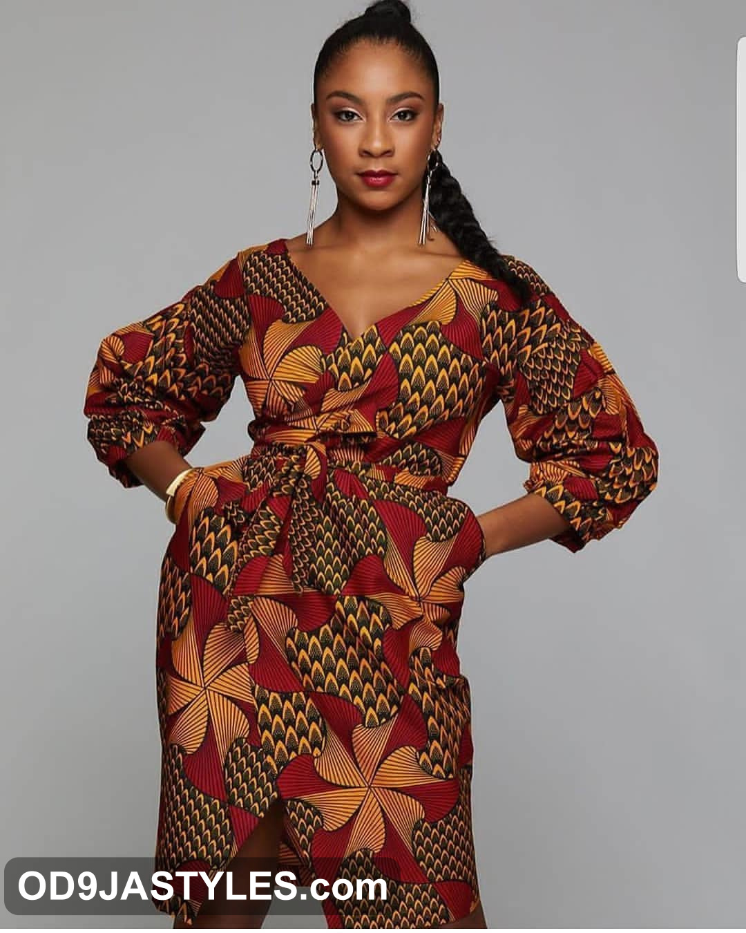 50+ Most Beautiful Ankara Pattern Styles for Ladies To Sew - OD9JASTYLES