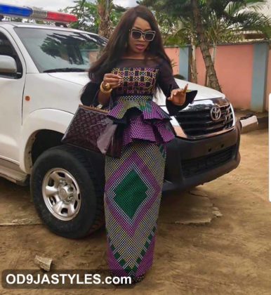 50+ Most Beautiful Ankara Pattern Styles for Ladies To Sew - OD9JASTYLES
