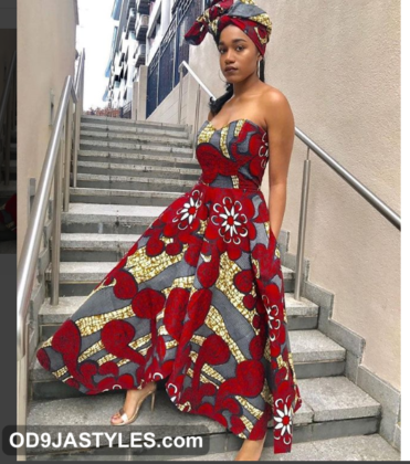 50+ Most Beautiful Ankara Pattern Styles for Ladies To Sew - OD9JASTYLES