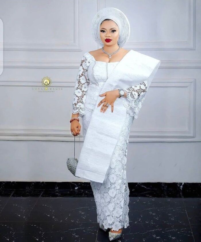 50 Collection of Best African Lace styles & Designs For Special ...