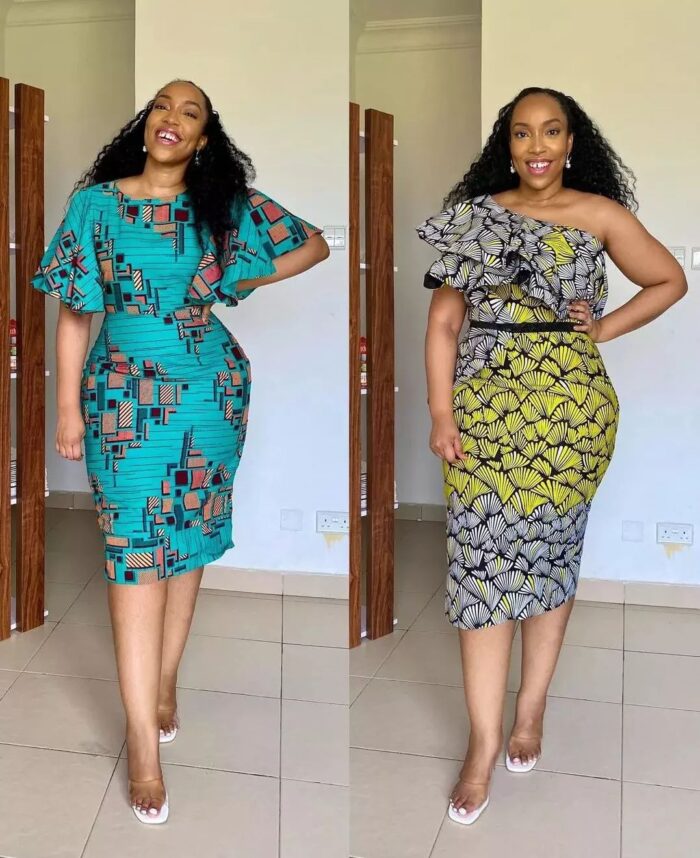 45 Simple Ankara Fashion Dresses and Best Styles You Will Love ...