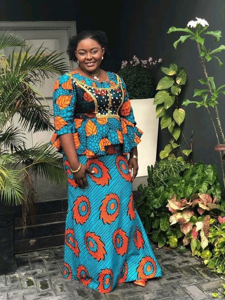 Creative Ankara Skirt Blouse Styles And 50 Designs For Modest Ladies