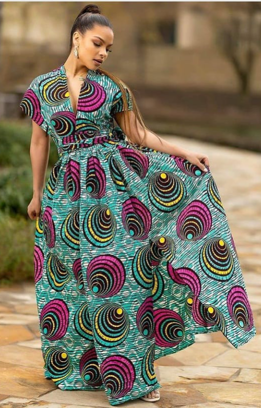 Ankara Long Gowns Beautiful Styles You Should Consider - OD9JASTYLES