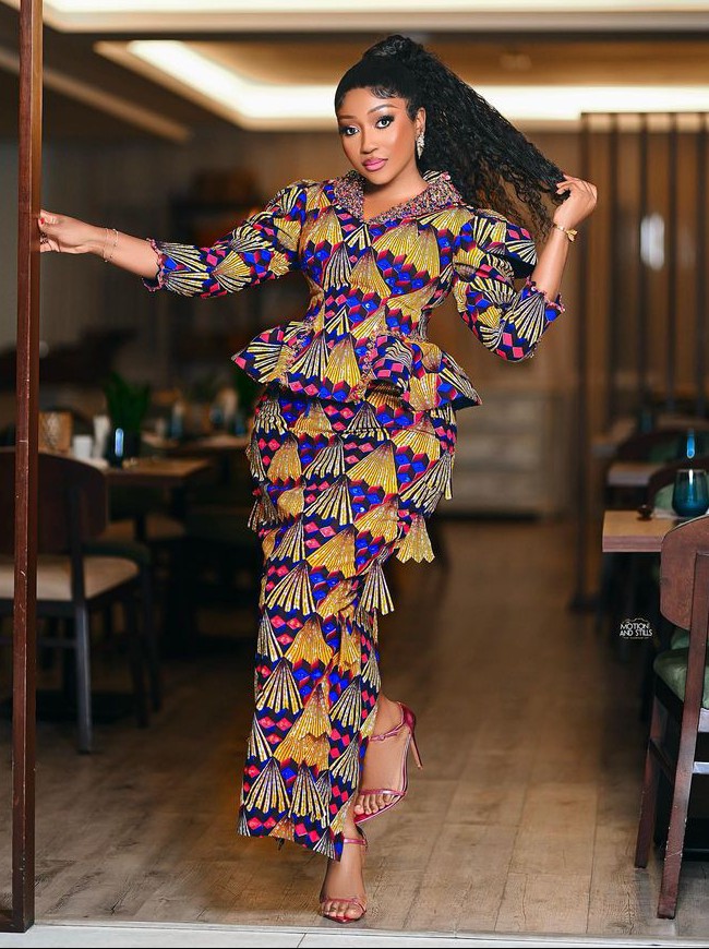 Latest Trendy Ankara Fashion and Styles Dresses for The Pretty Ladies ...