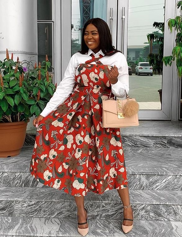 50 Photos of Ankara Fashion Gowns: Beautiful Native Styles For Ladies ...