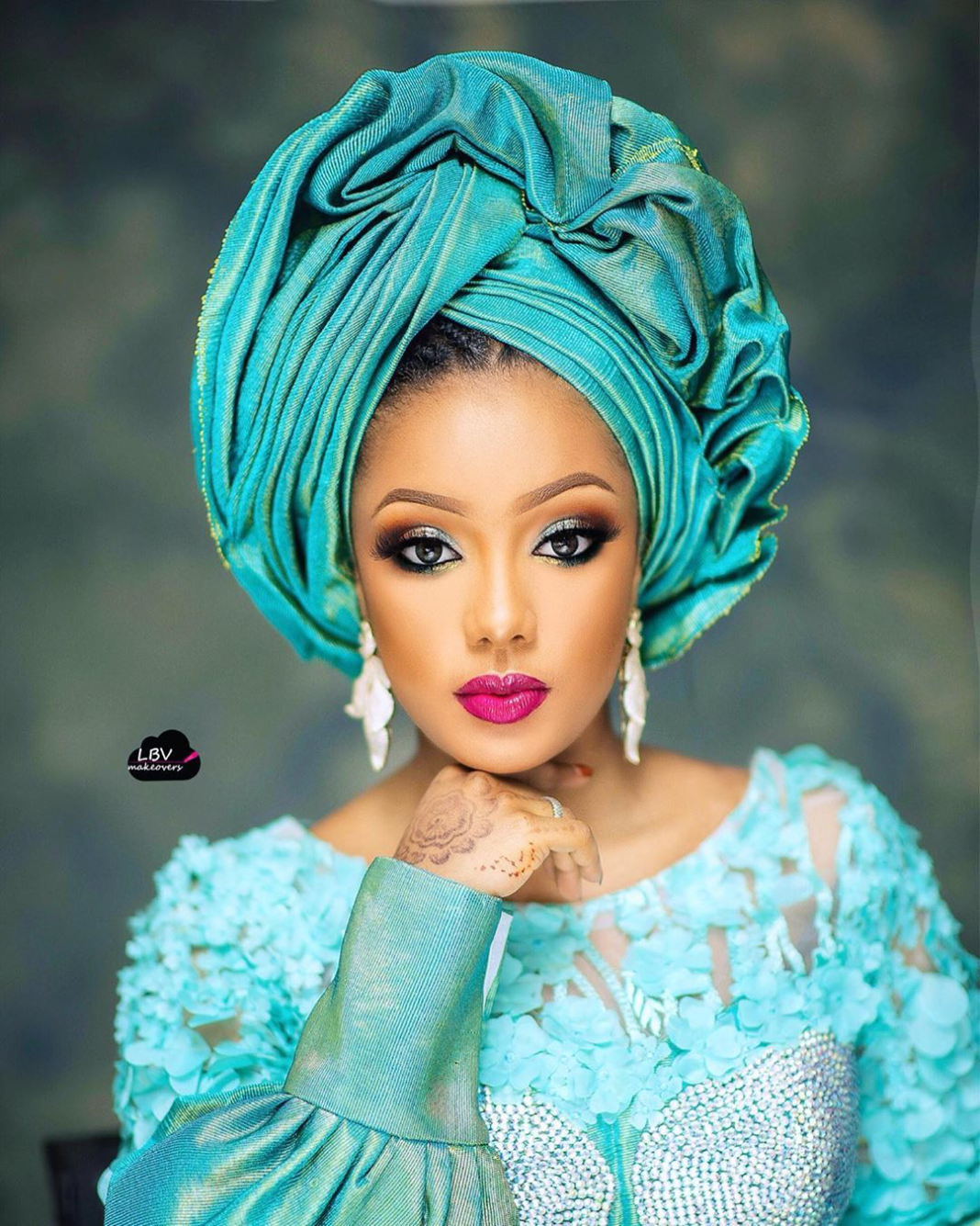 Top 10 Gorgeous Bride Aso Oke and Makeup Styles for Special Event ...
