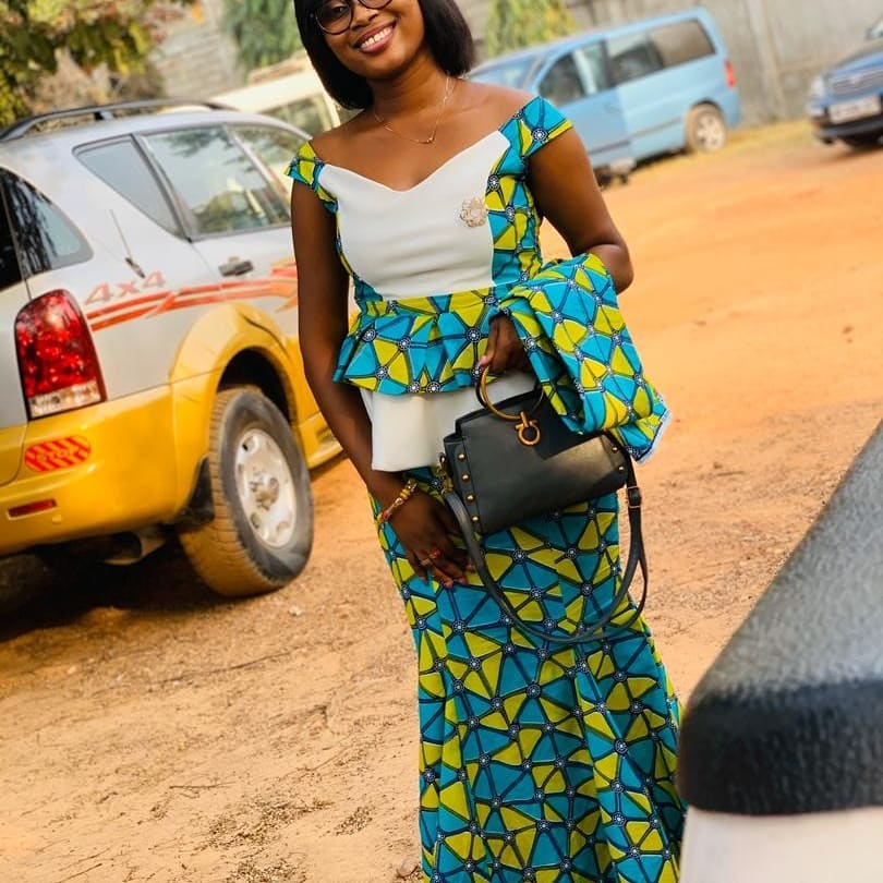 50 Photos of Ankara Fashion Gowns: Beautiful Native Styles For Ladies ...