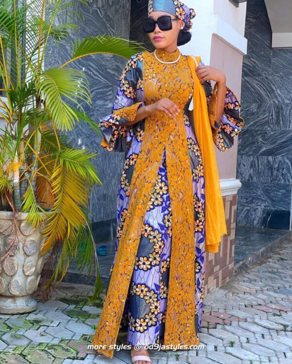 30+Long Ankara Lace Gowns that are Suitable for every woman