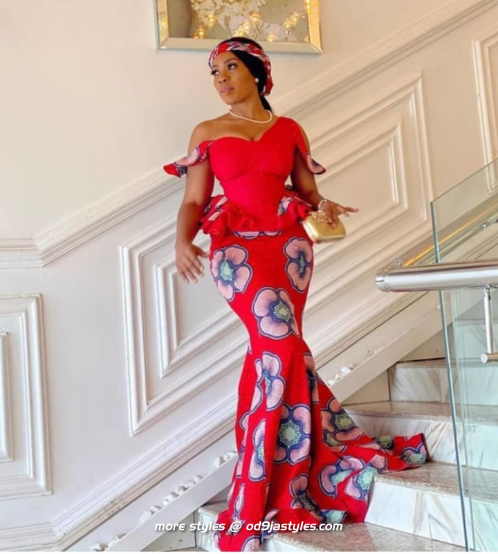 Dazzling And Fascinating Ankara Lace Styles For Classy Occasions Outfit ...