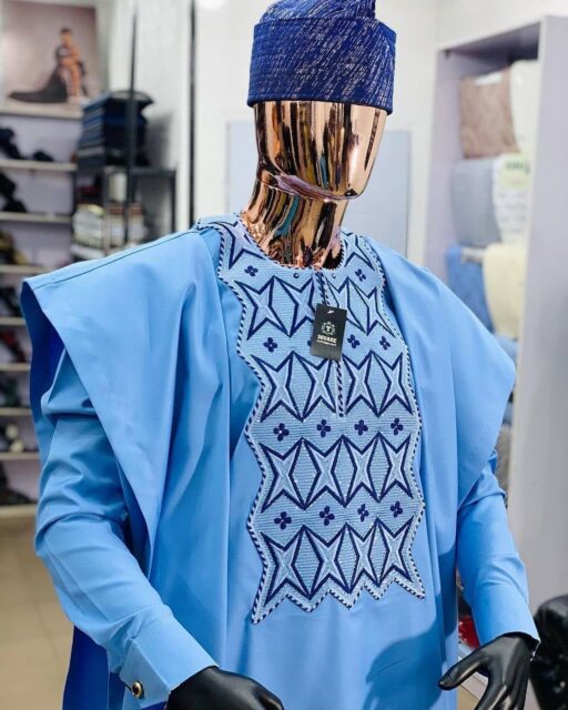 50 Pictures: Latest Agbada Styles For Men: Fashion Styles for Owambe ...
