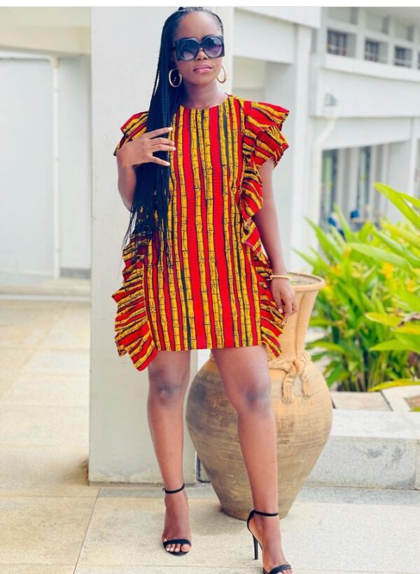 Ankara Short Gown Designs, The Most Recent Ankara Styles for Women ...