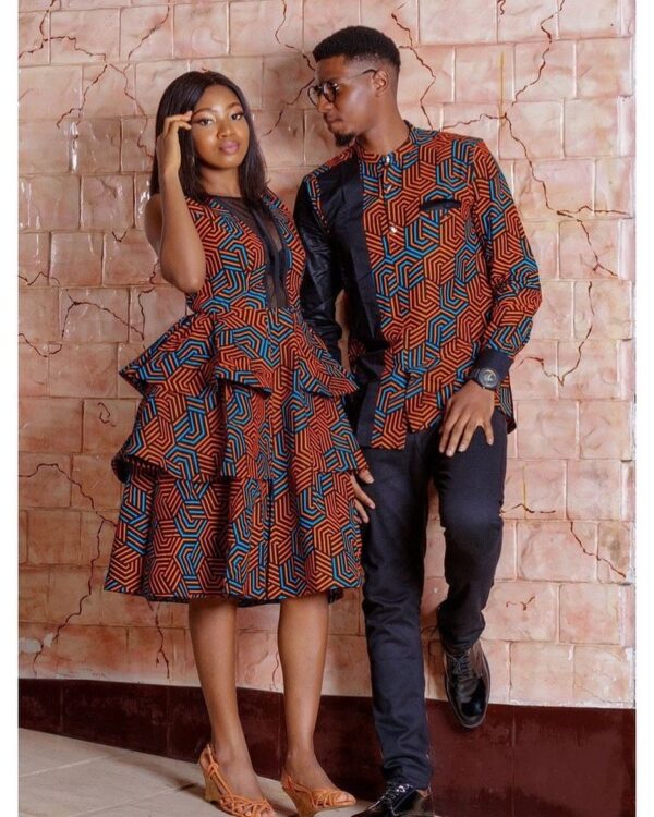 17 Most Beautiful Traditional Ankara Styles For Couples - OD9JASTYLES