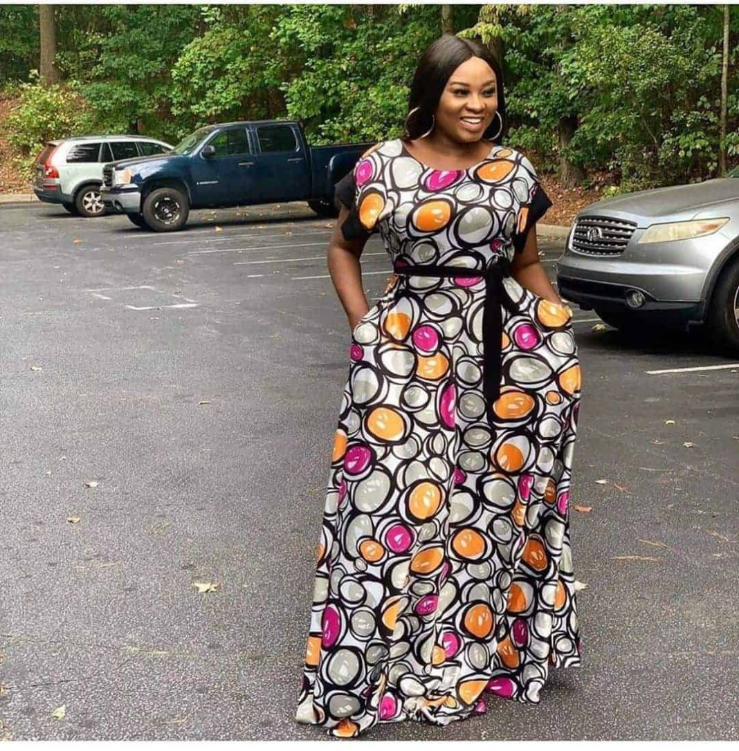Latest Ankara Straight Long Gown Styles- See 40 Special Ankara Long ...