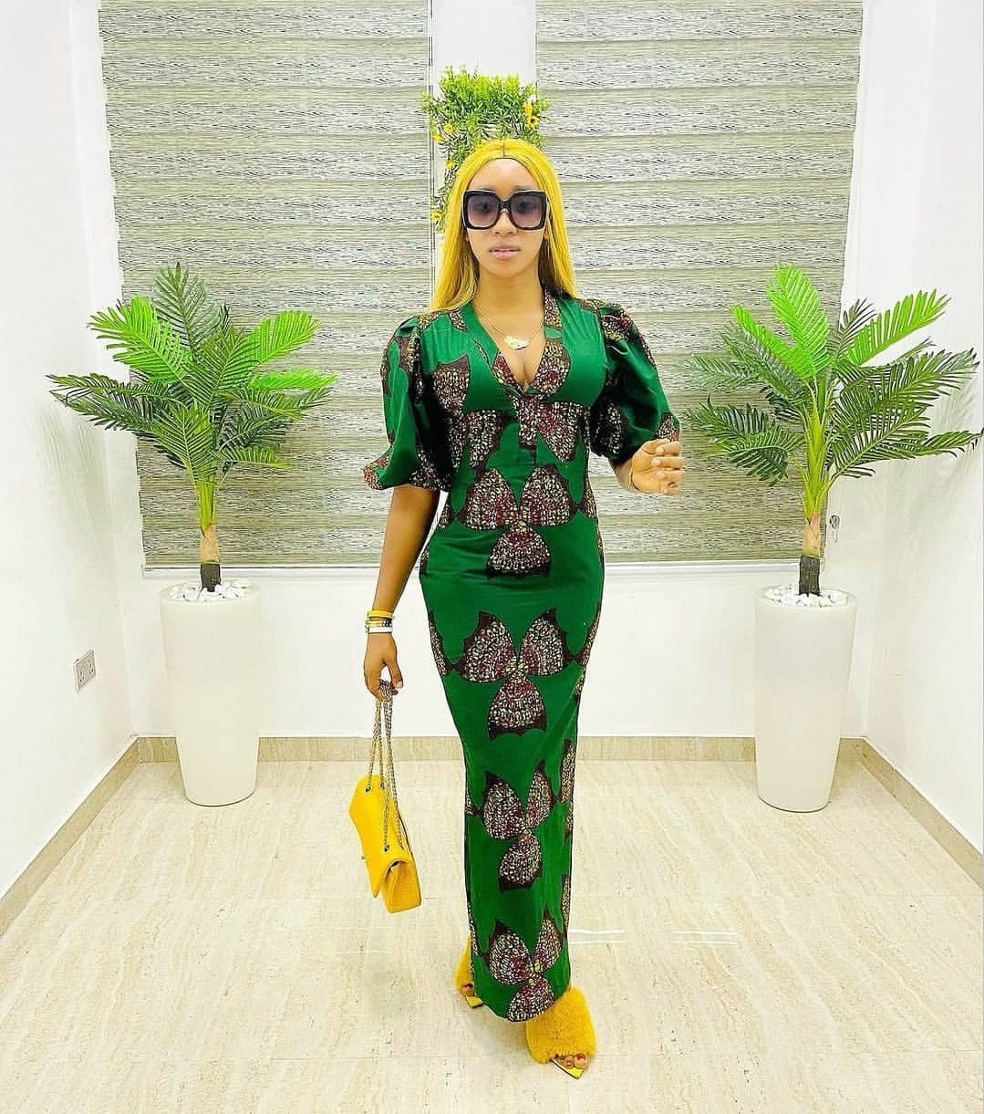 Latest Ankara Straight Long Gown Styles- See 40 Special Ankara Long ...