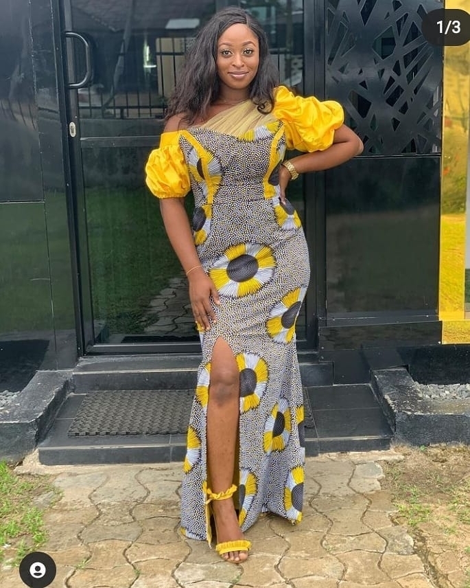 Latest Ankara Straight Long Gown Styles- See 40 Special Ankara Long ...