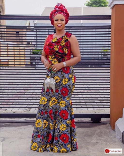 Latest Ankara Straight Long Gown Styles- See 40 Special Ankara Long ...