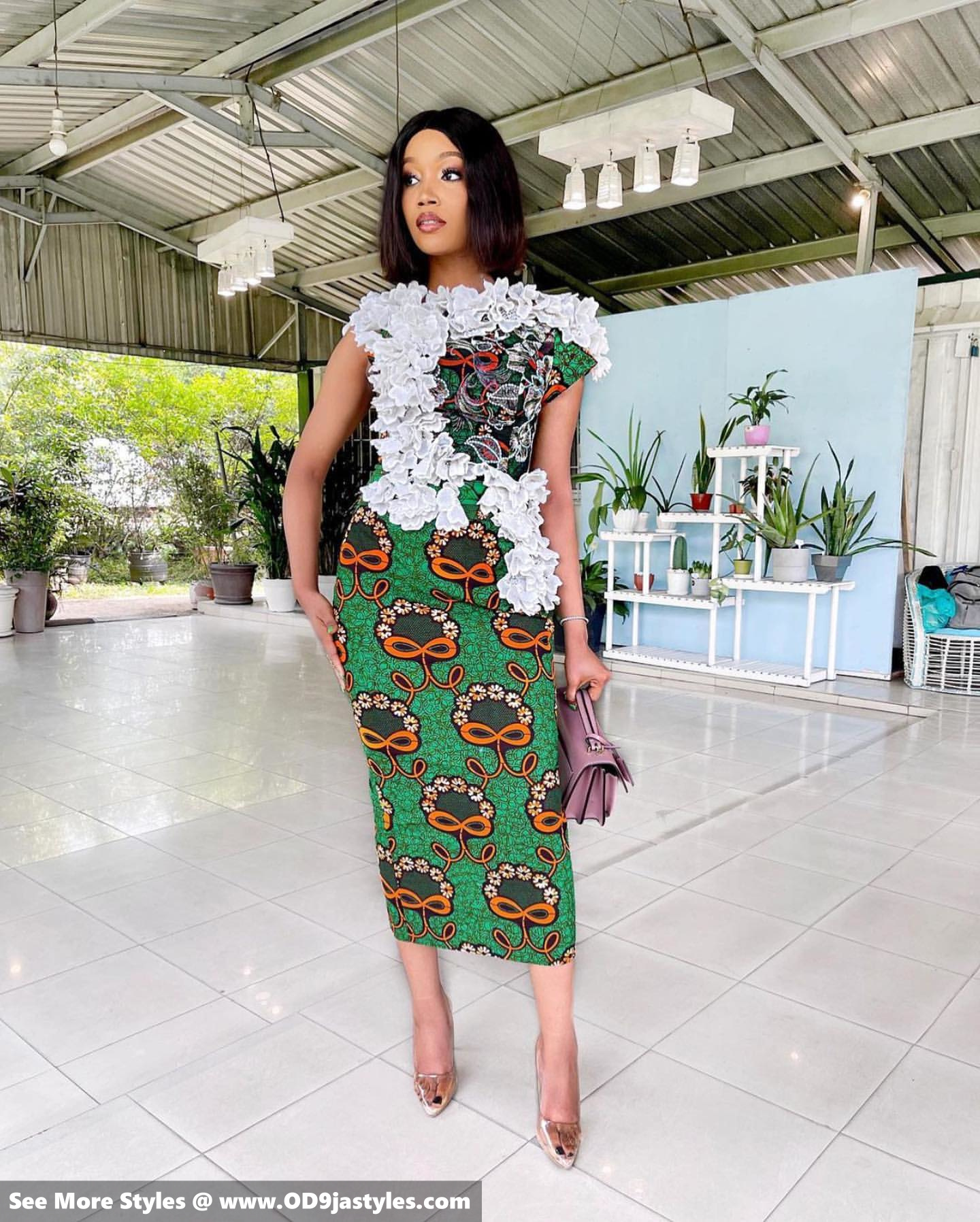 Latest Ankara Straight Long Gown Styles for Wedding, Church and ...