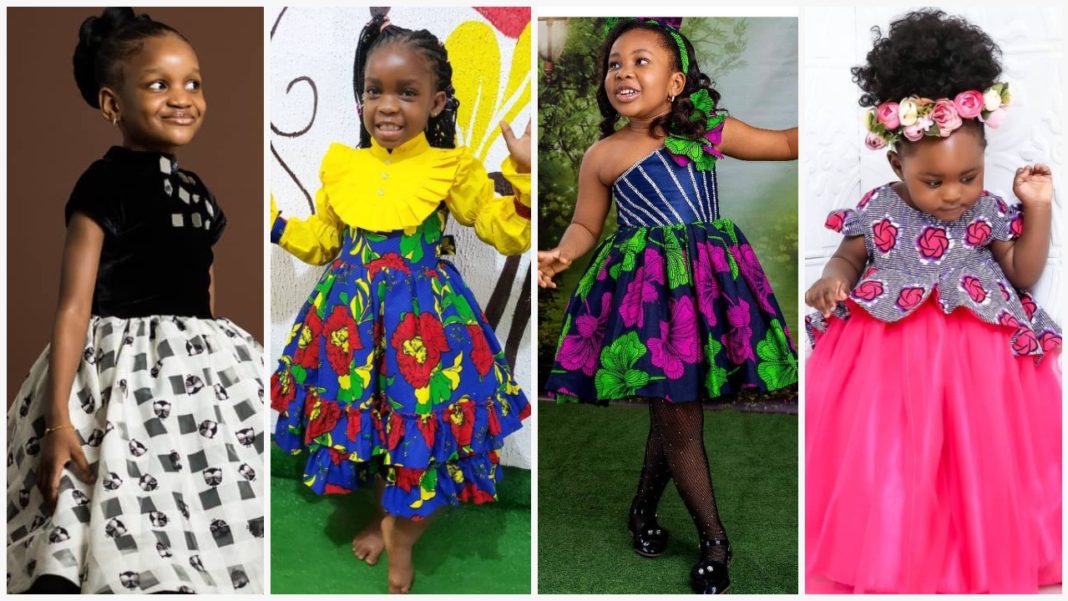 Cute and Beautiful Latest Ankara Styles For Kids You Should Try Out ...