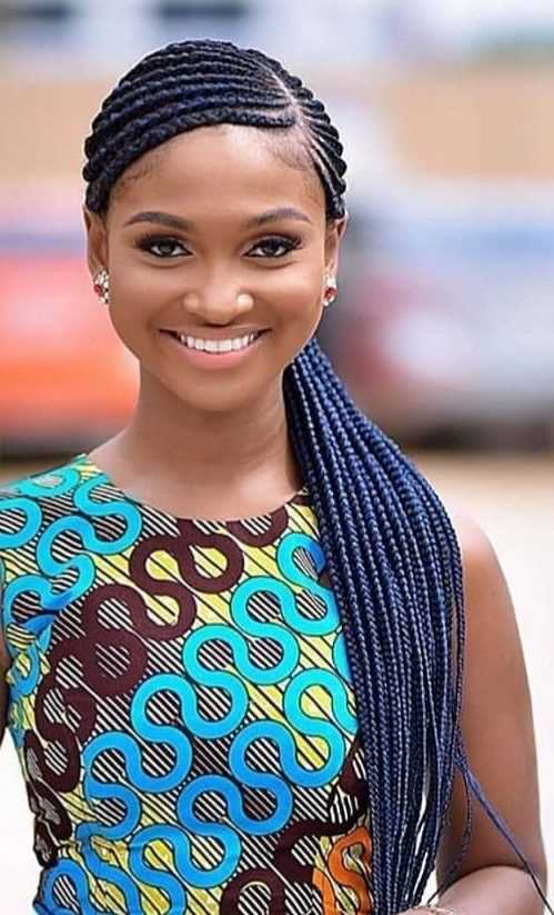 Top 30 Best Latest Ghana Weaving Hairstyles You Should Try - OD9JASTYLES