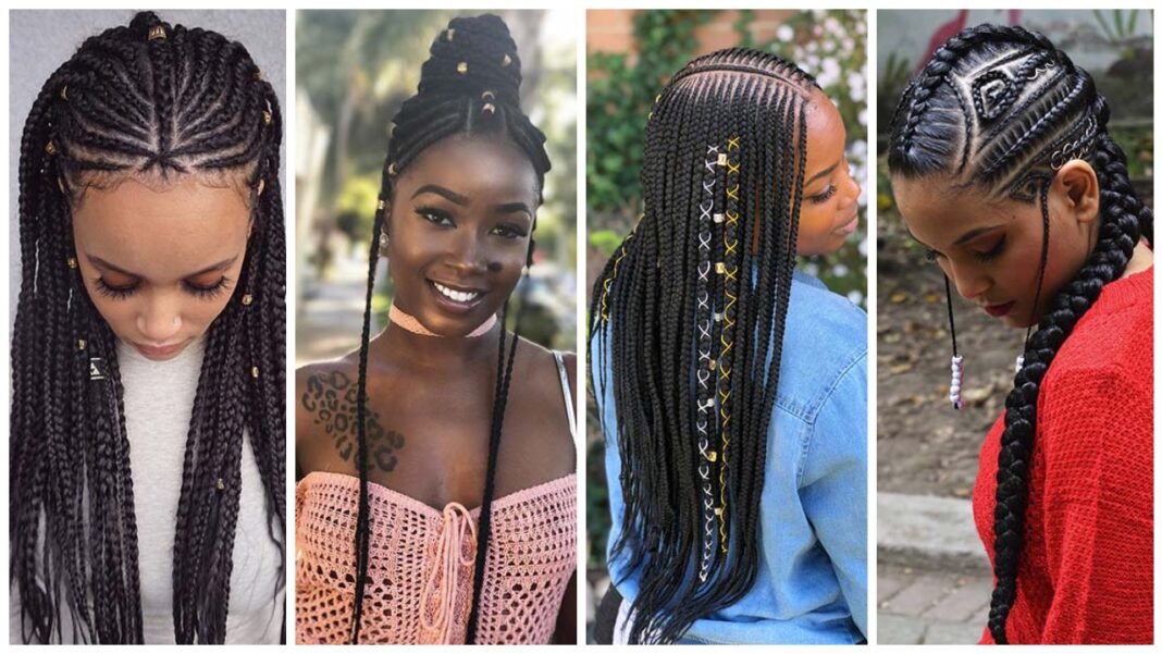 44 Beautiful & Trendy Tribal Braids Hairstyles You Must Try - OD9JASTYLES