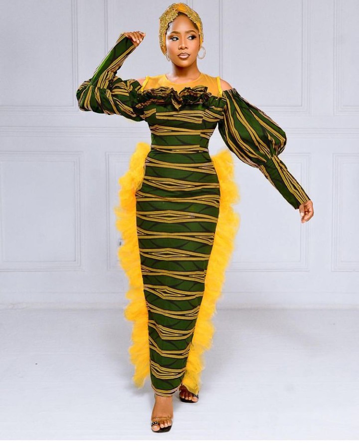 Latest Ankara Straight Long Gown Styles for Wedding, Church and ...