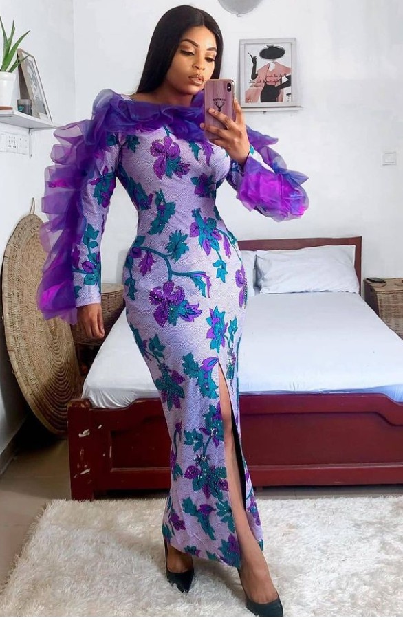 Latest Ankara Straight Long Gown Styles for Wedding, Church and ...