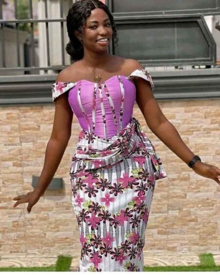 Beautiful Off-shoulder Ankara Styles You Can Wear To Your First Date ...