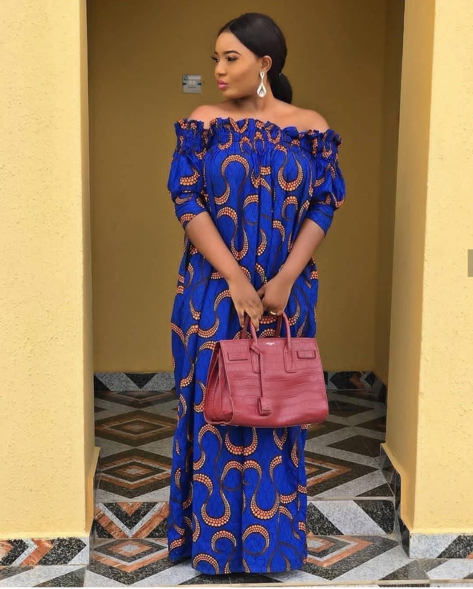 Ladies, Check out these Beautiful Off-shoulder Ankara Styles You Can ...
