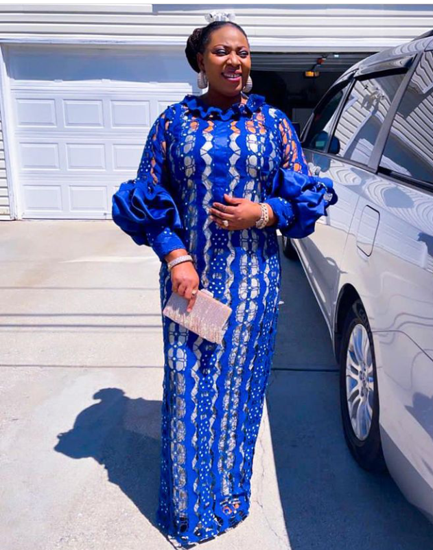 30 Stylish Maxi Gown Styles Suitable for Fashionable Mothers, Wives ...