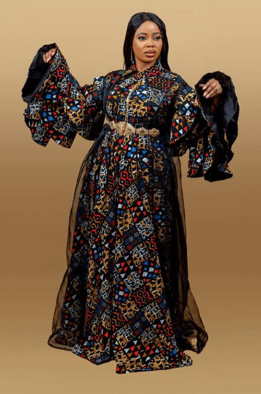 30 Stylish Maxi Gown Styles Suitable for Fashionable Mothers, Wives ...