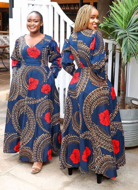 30 Stylish Maxi Gown Styles Suitable for Fashionable Mothers, Wives ...