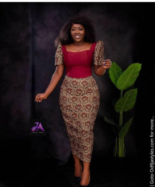 Latest Ankara Straight Long Gown Styles for Wedding, Church and ...