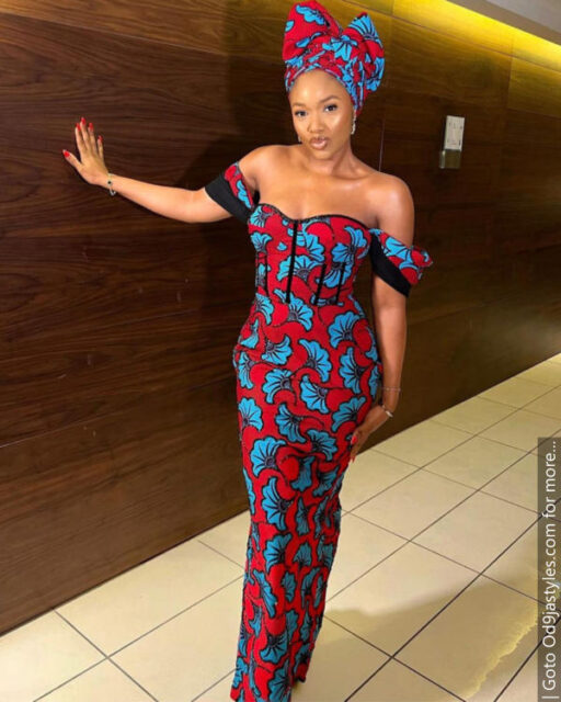 Latest Ankara Straight Long Gown Styles for Wedding, Church and ...