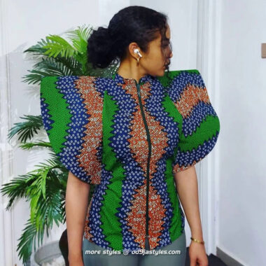 100 Latest Ankara Styles To Make With 2 Yards - OD9JASTYLES