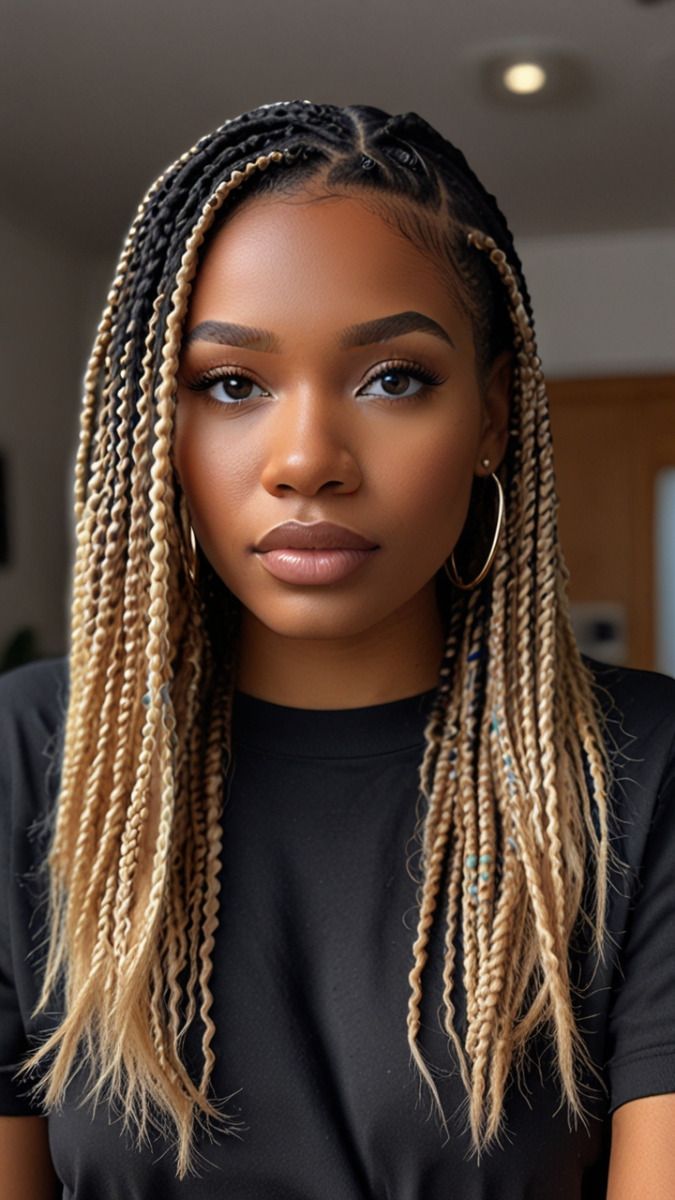 Trendy Cornrow Braids Hairstyles for a Stunning New Look - OD9JASTYLES