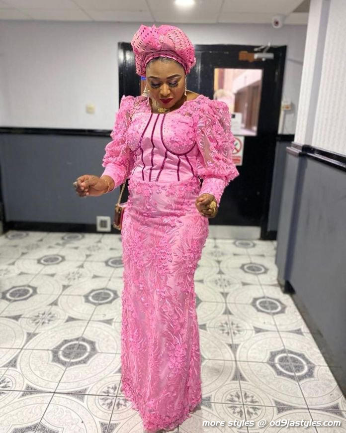 50 Collection of Best African Lace styles & Designs For Special ...