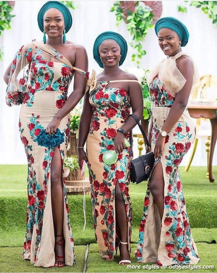 50 Collection of Best African Lace styles & Designs For Special ...