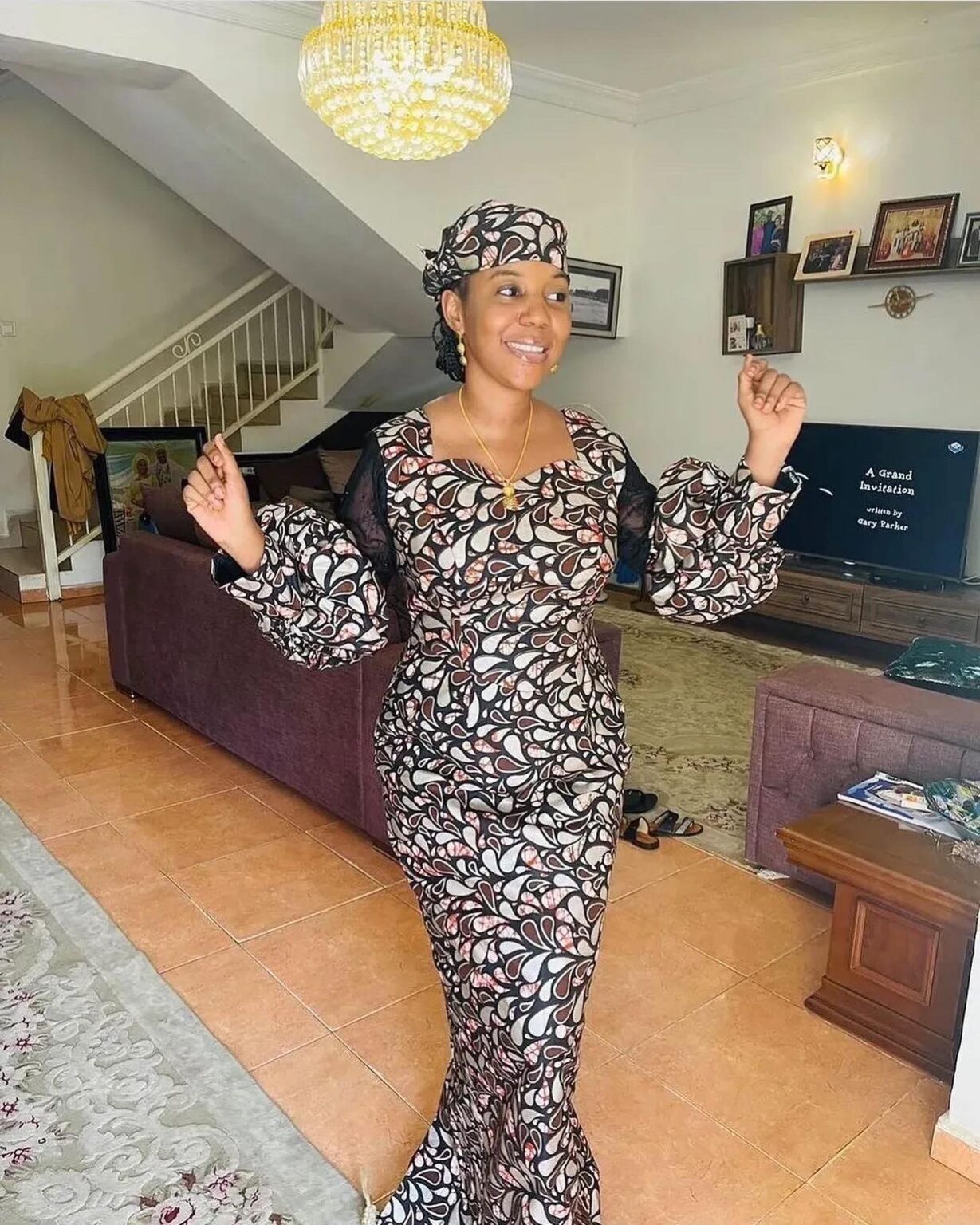 Elegant Arewa Ankara Long Gown Styles Loved Many - OD9JASTYLES