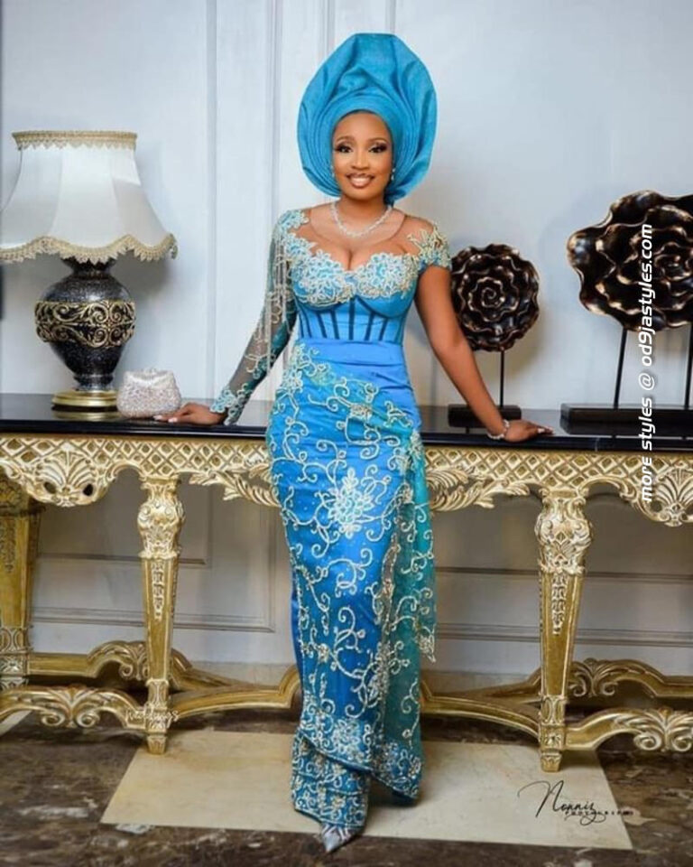 50 Collection of Best African Lace styles & Designs For Special ...