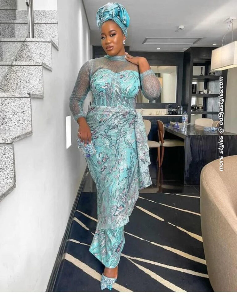 50 Collection of Best African Lace styles & Designs For Special ...