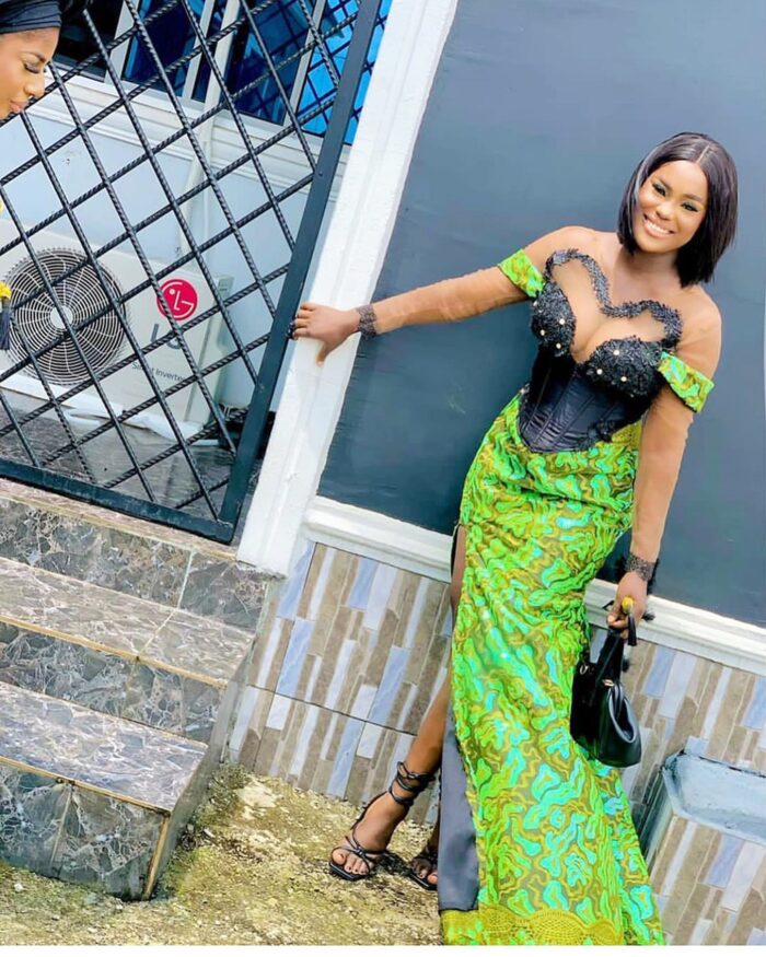 Latest Amazing Lemon Green Lace Styles For Classy Occasions - OD9JASTYLES