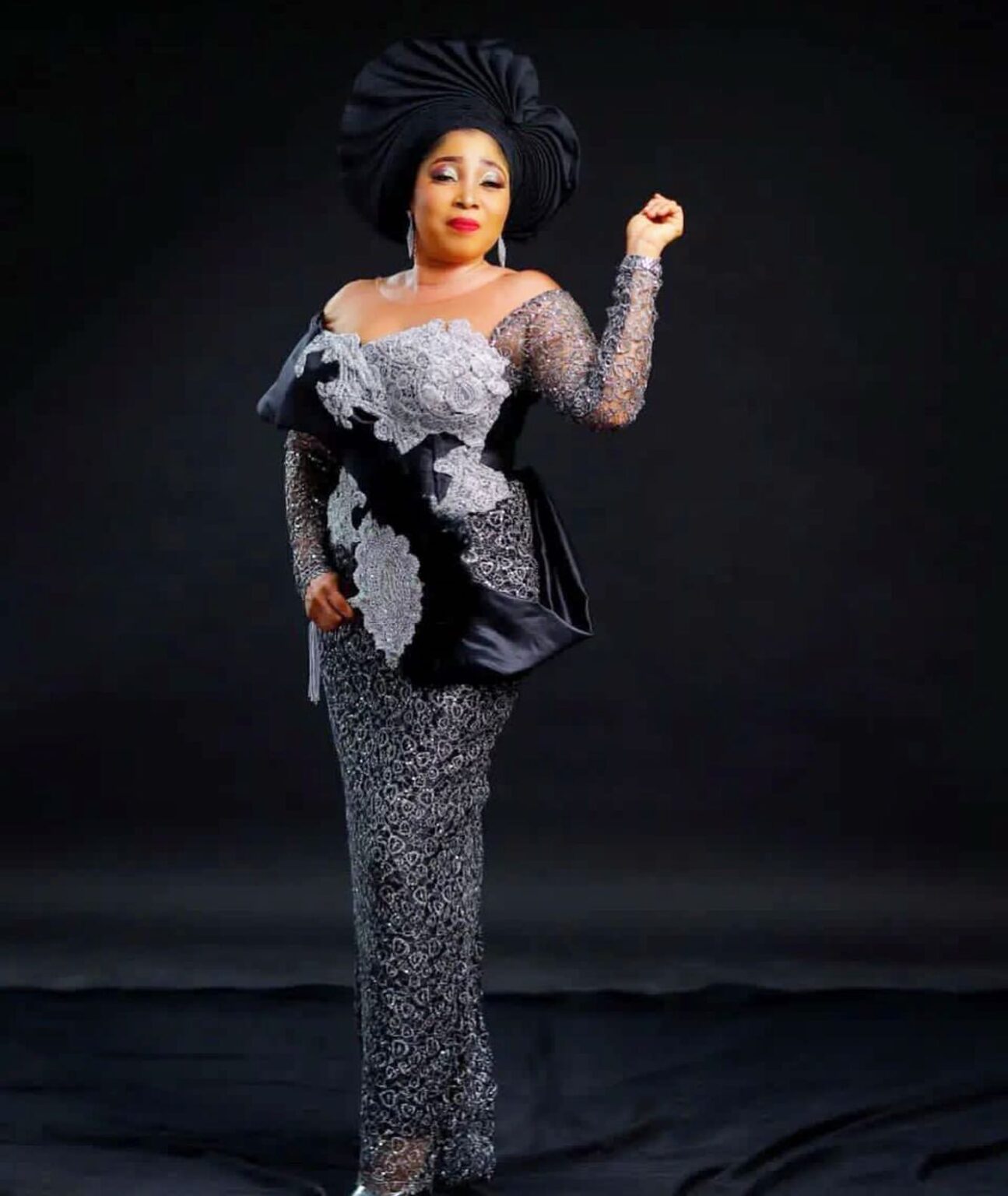 Fashionable White & Silver Lace Dresses You Should Try Out - OD9JASTYLES