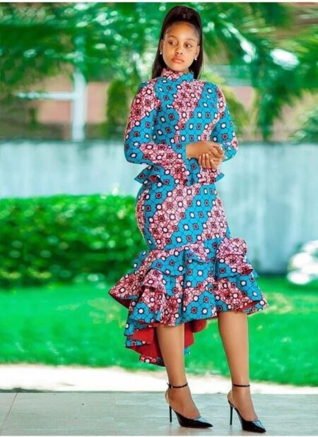 30 Trendy Ankara Office Styles for Professional & Career Women ...