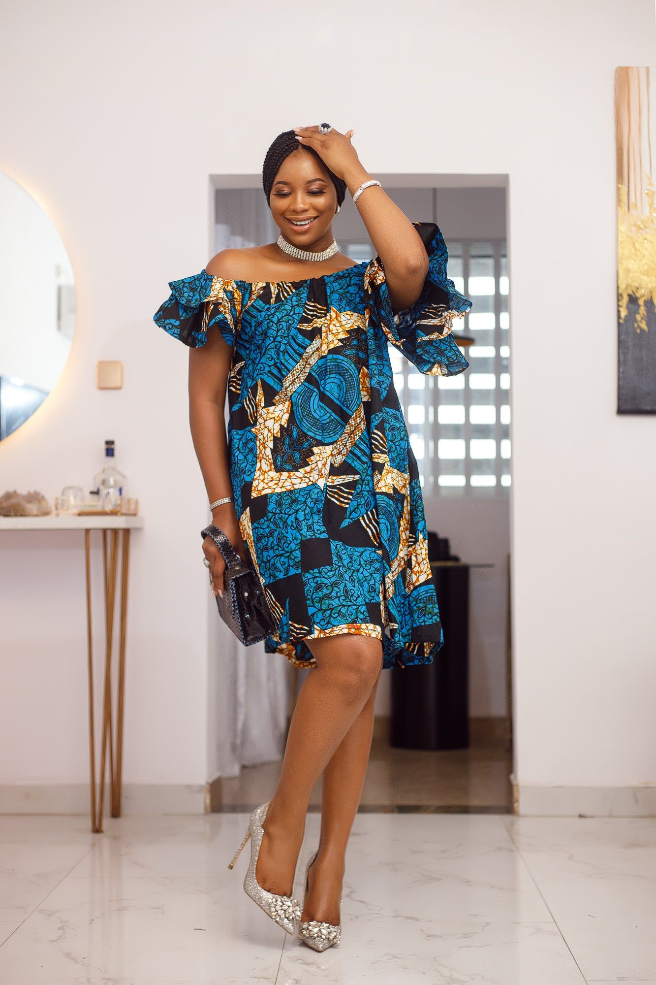32 Hottest Ankara Shift Dress Styles for Stylish Looks - OD9JASTYLES