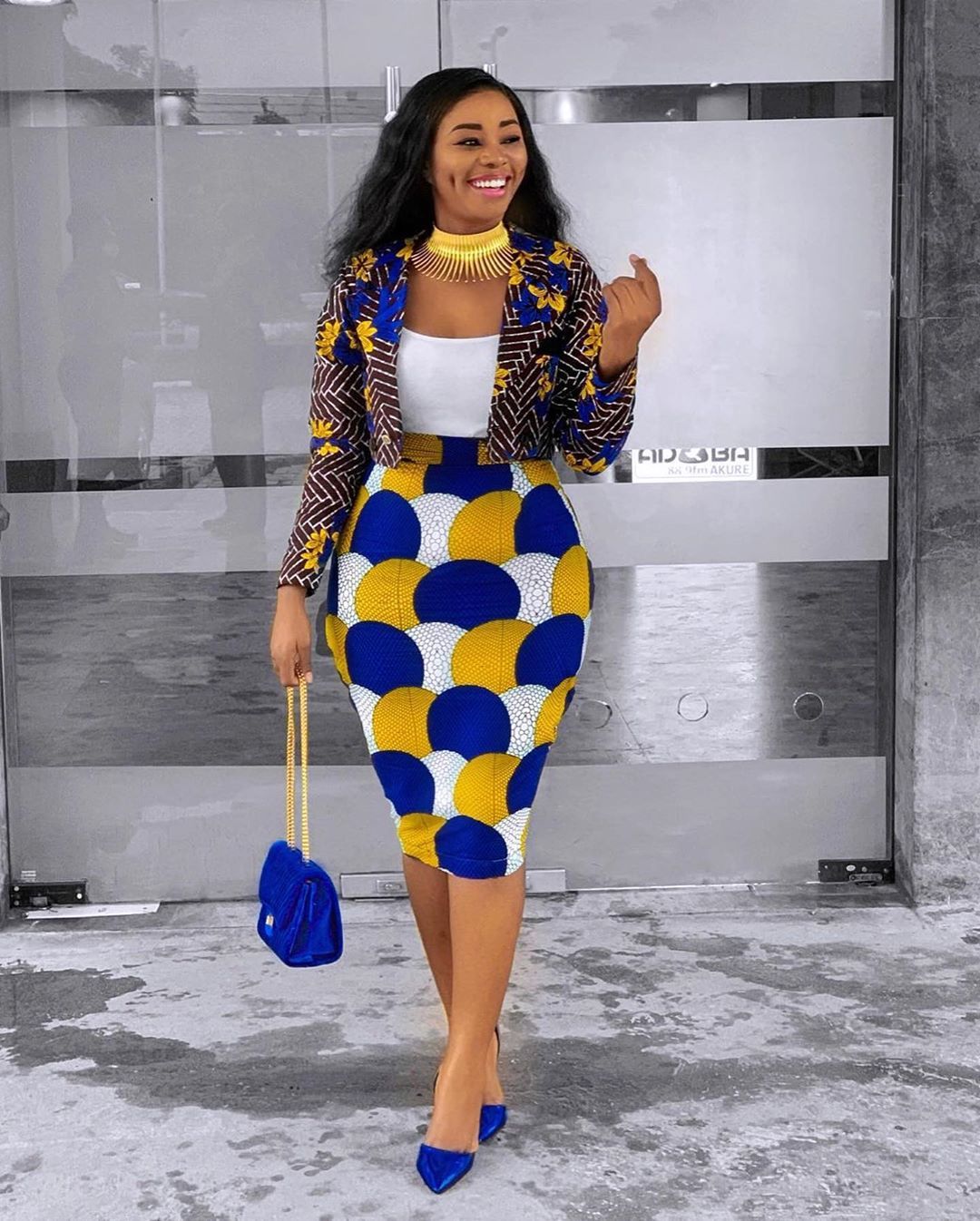 30 Trendy Ankara Office Styles for Professional & Career Women ...