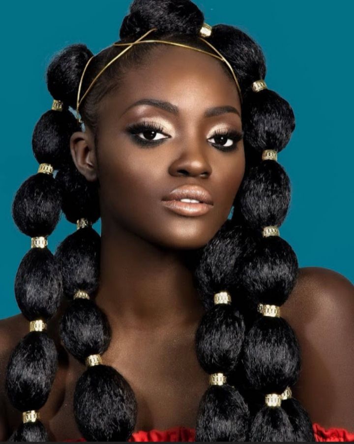 Trendy and Chic Bubble Braids Hairstyle for a Fun and Flirty Look ...