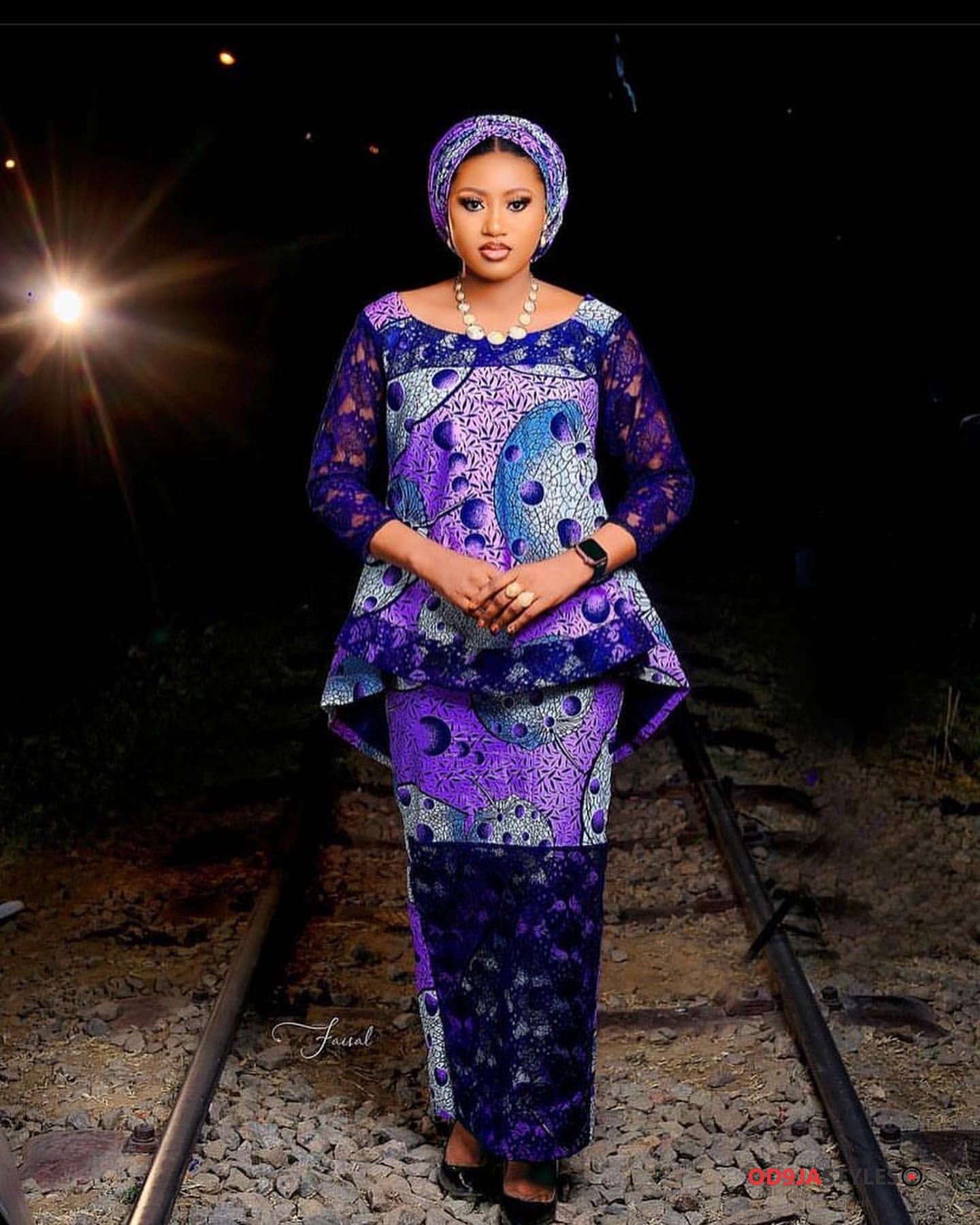 30+Long Ankara Lace Gowns that are Suitable for every woman - OD9JASTYLES
