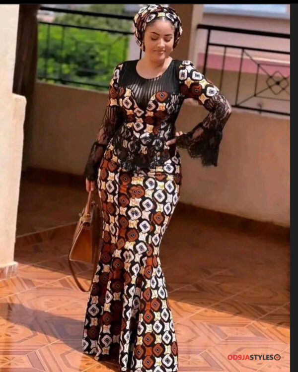 30+Long Ankara Lace Gowns that are Suitable for every woman